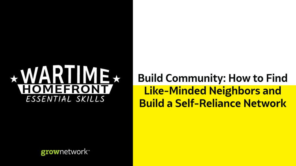 Wartime Homefront Essential Skills - The Grow Network